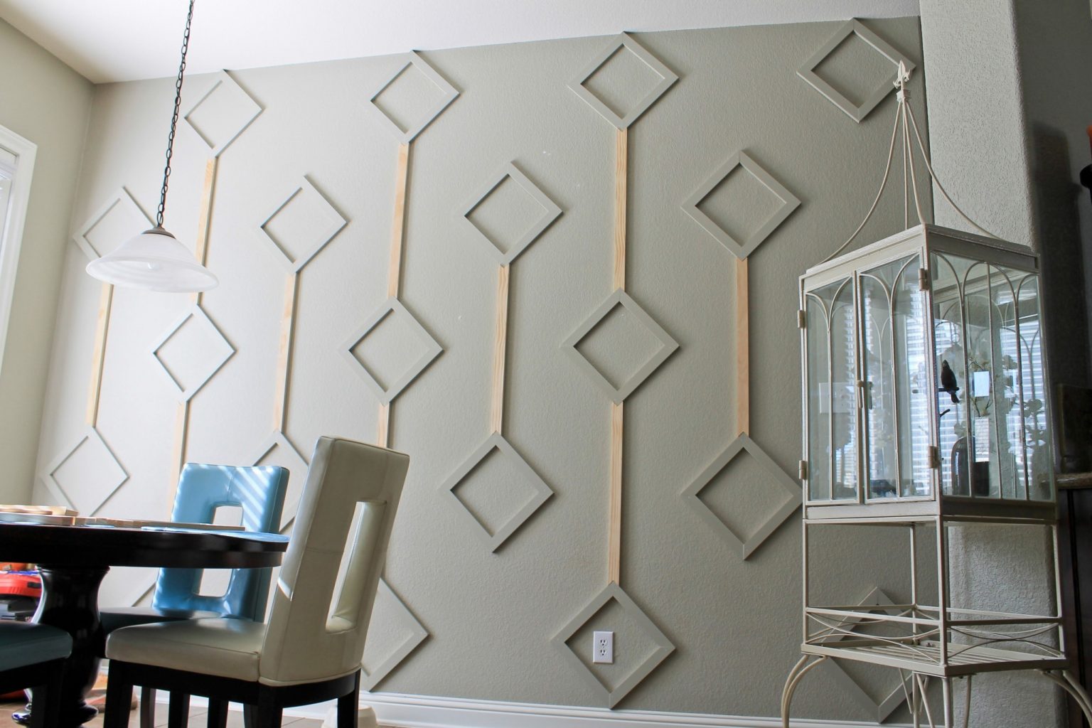 DIY Atomic Wall Diamonds in 6 Steps - Atomic Ranch