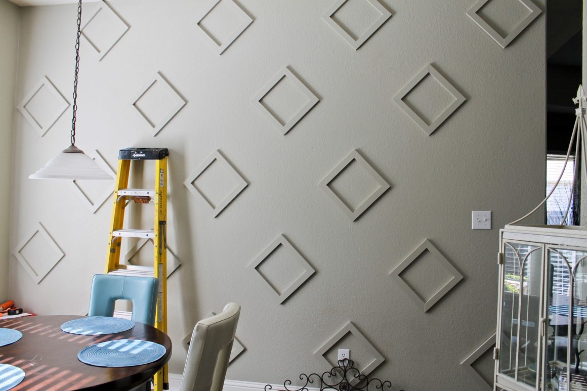 DIY Atomic Wall Diamonds in 6 Steps - Atomic Ranch