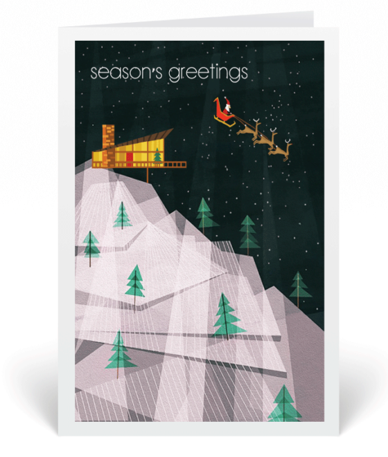 9 Midcentury Christmas Cards to Spread Modernist Cheer