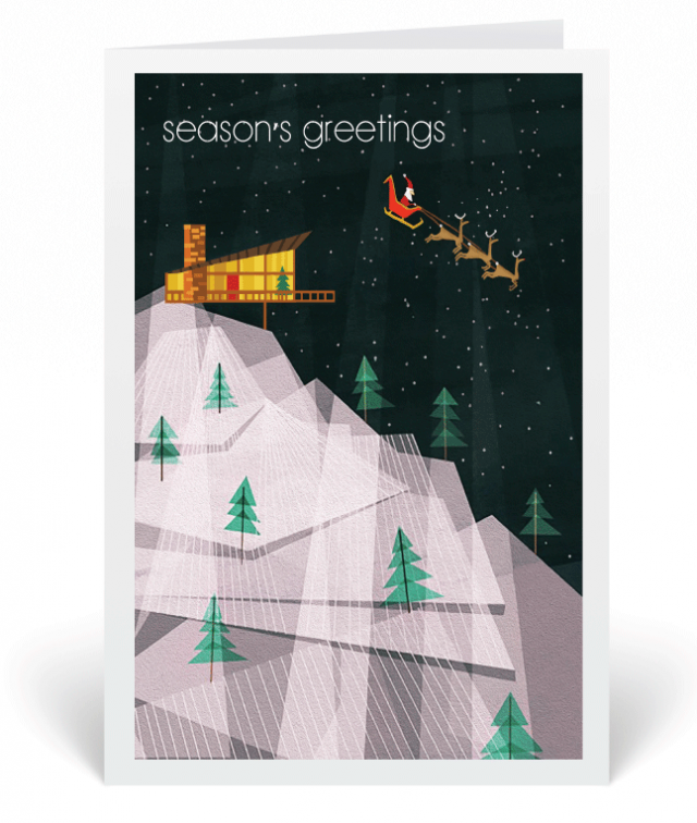 9 Midcentury Christmas Cards to Spread Modernist Cheer