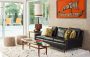 Get this Tiki Chic Living Room with 6 Midcentury-Style Pieces