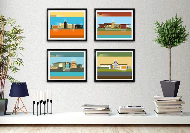 Showcase Your Artwork With A MCM Gallery Wall