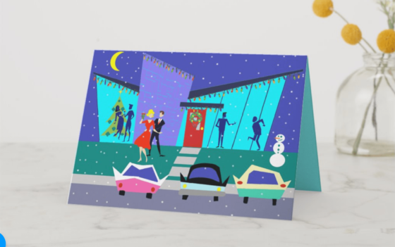 8 Perfectly Retro Christmas Cards - Atomic Ranch