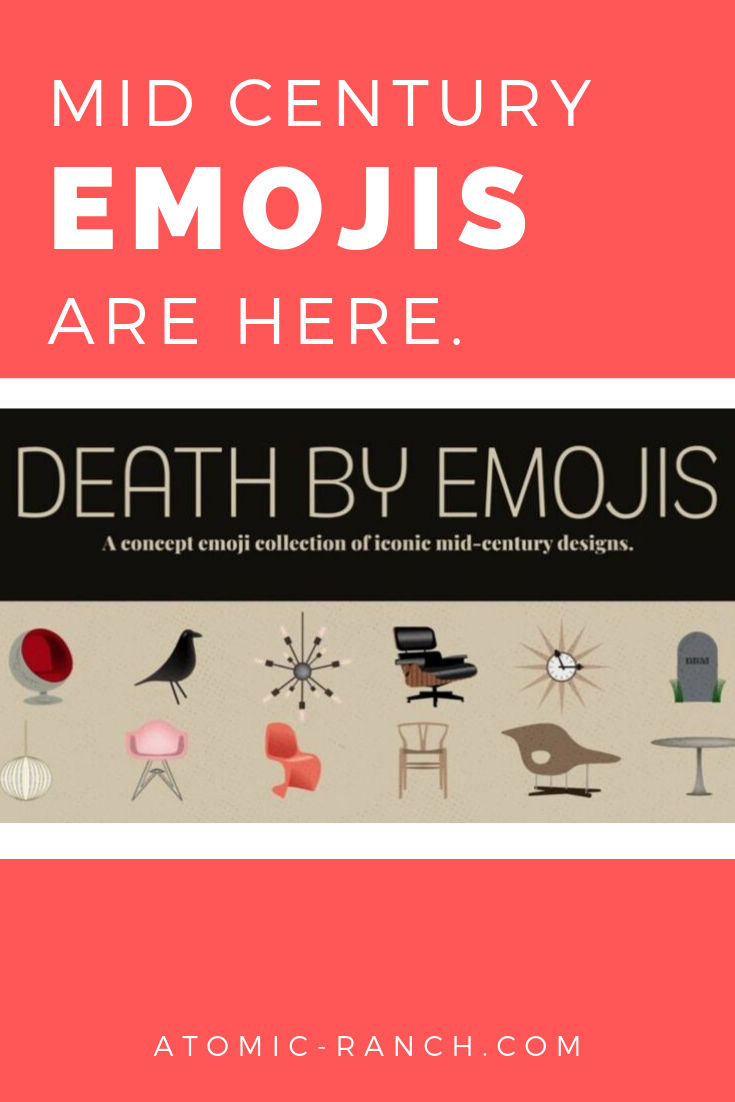 Mid Century Modern Emojis Are Here - Home