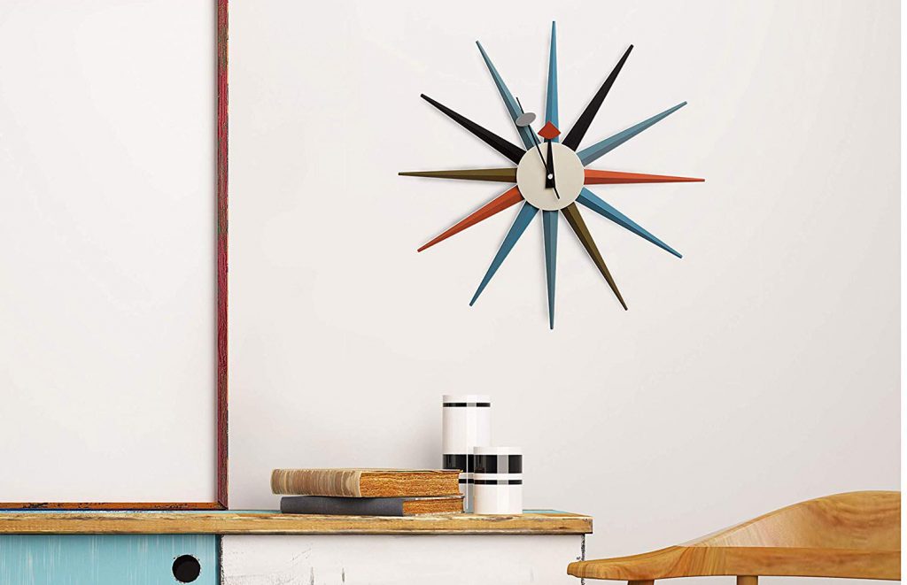 Mid Century Modern Wall Clock - Atomic Ranch
