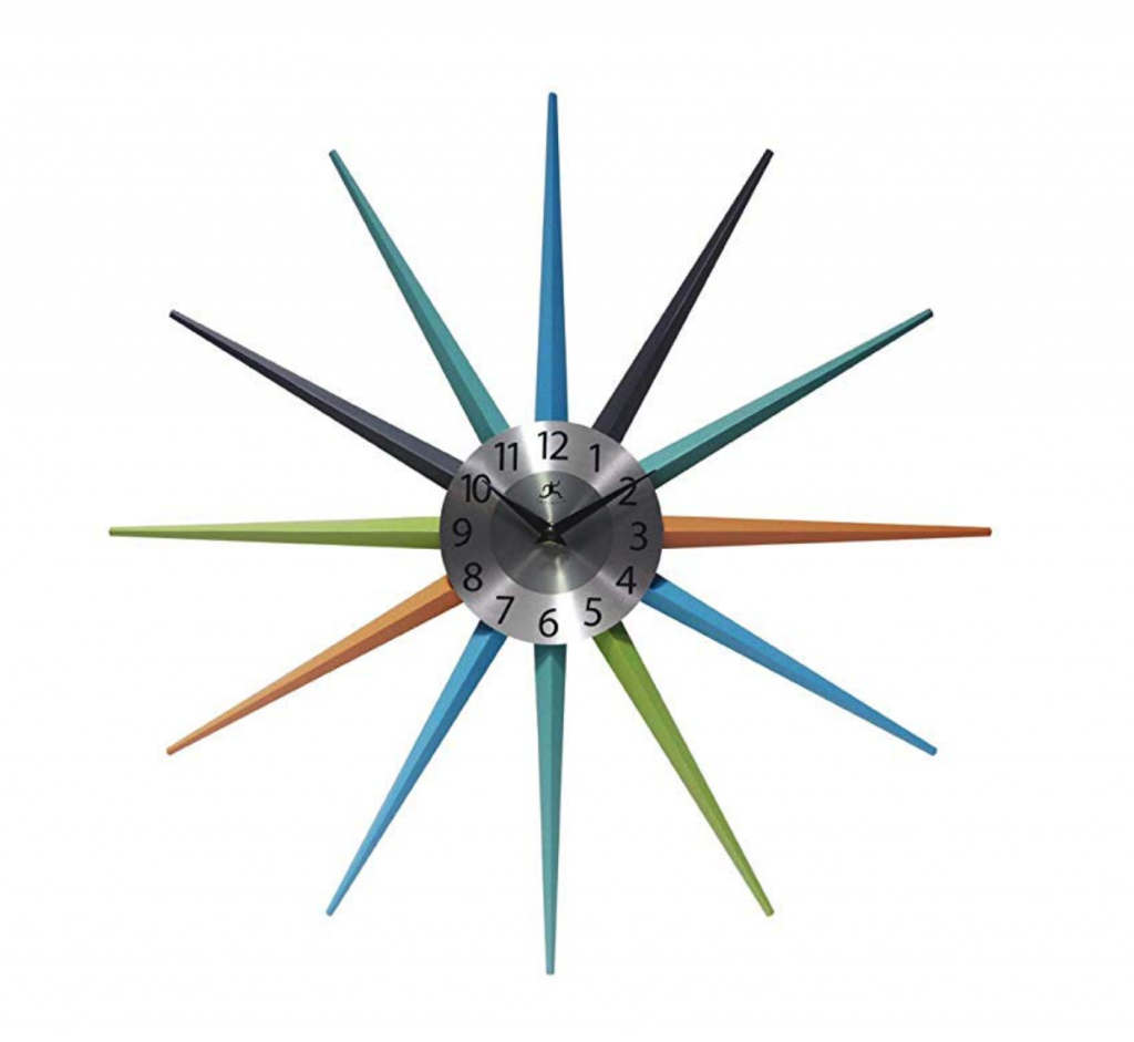 Mid Century Modern Wall Clock - Atomic Ranch