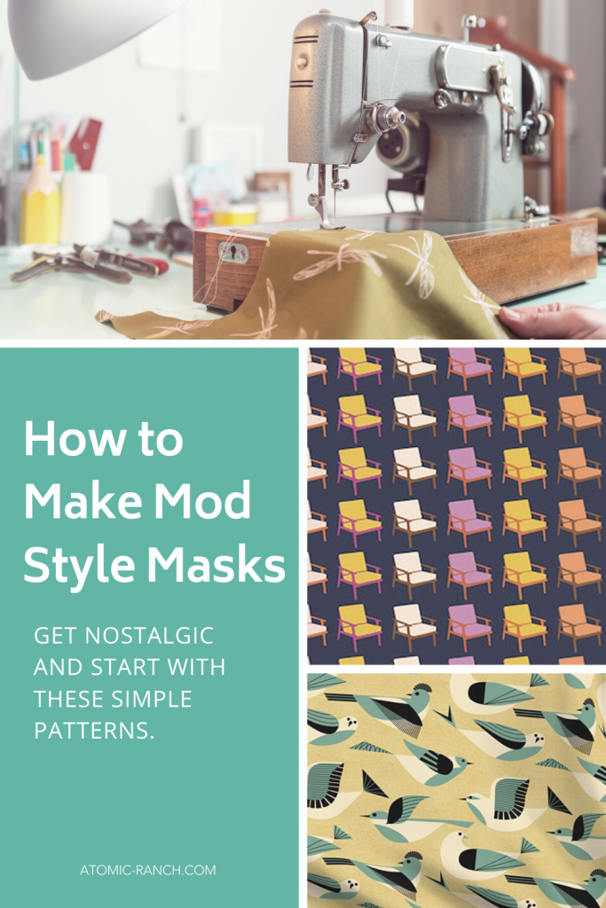 Mask Making Evokes Mid Mod Memories - Atomic Ranch