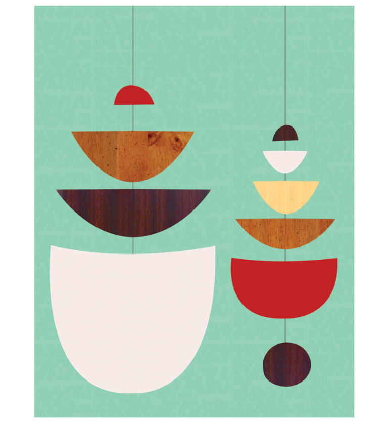 Mid Mod Art with A Retro Vibe - Atomic Ranch