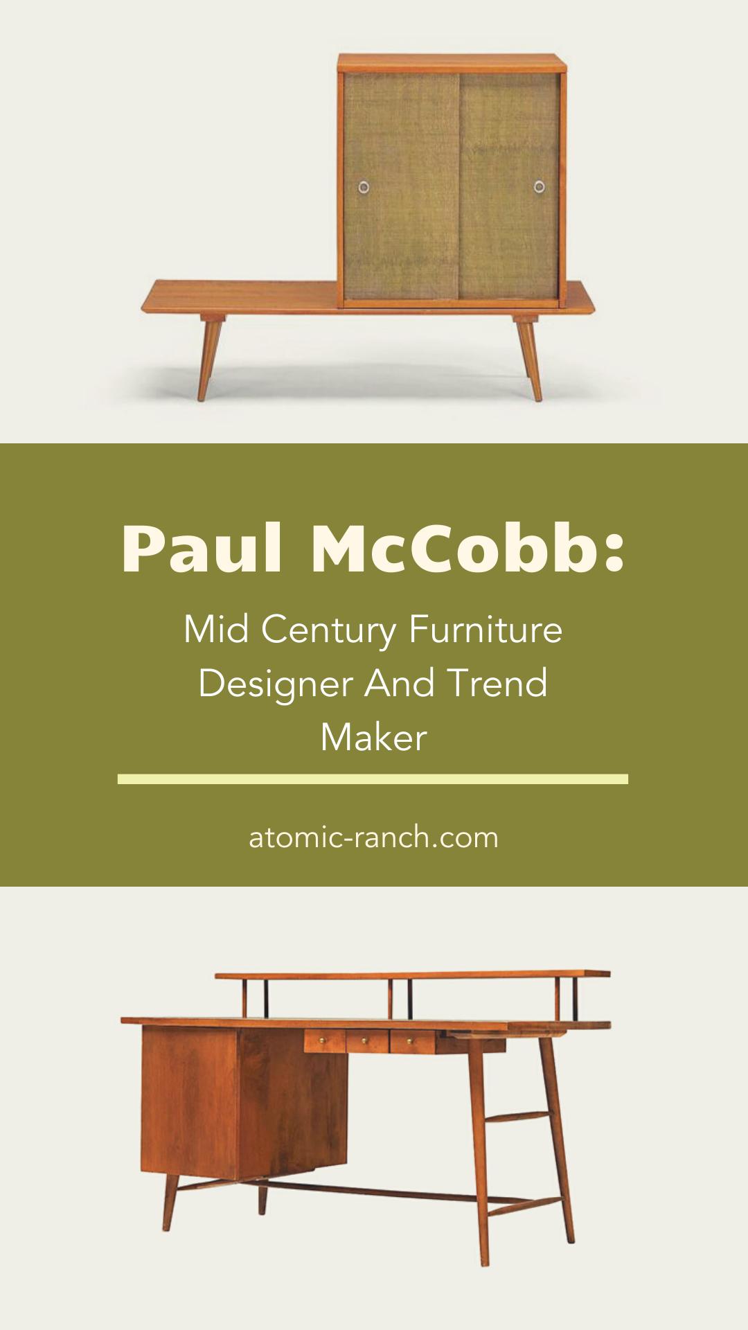 Paul McCobb: Mid Century Furniture Designer and Trend Maker - Atomic Ranch