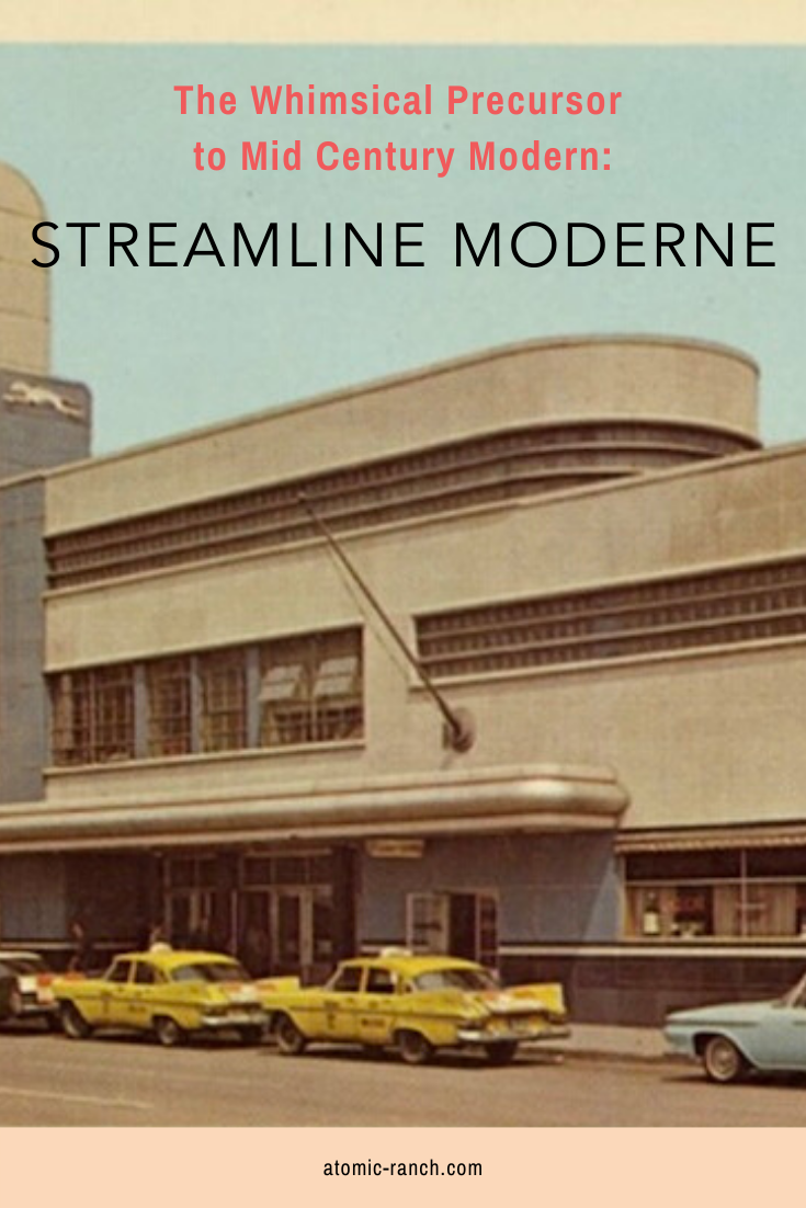 Streamline Moderne: The Whimsical Precursor to Mid Century Modern ...