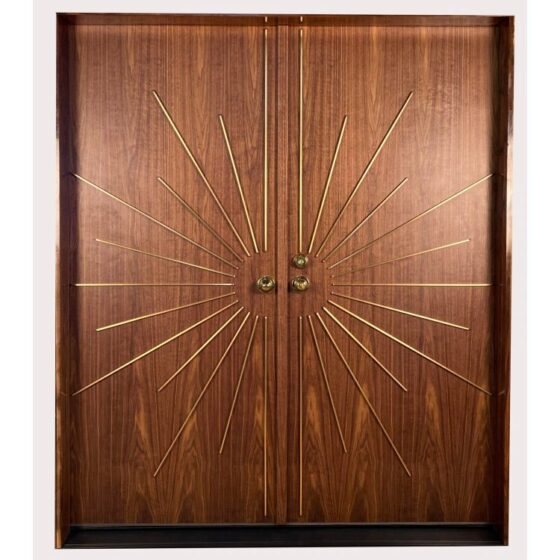 6 Mid Century Modern Front Doors - Home