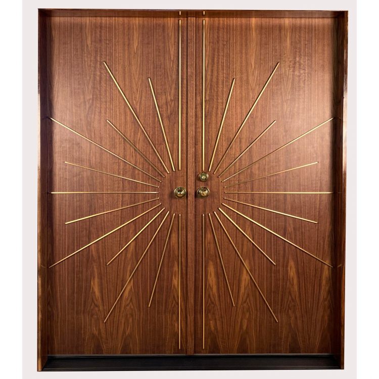 6 Mid Century Modern Front Doors - Home
