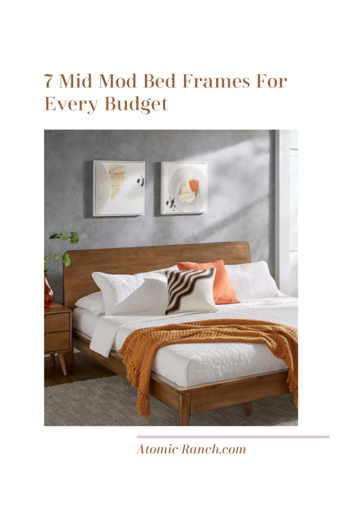 7 Mid Century Modern Bed Frames For Every Budget - Home