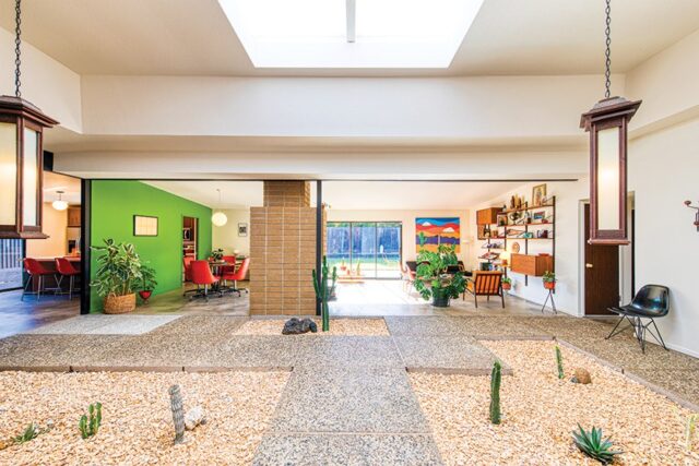 MCM Atrium: A Dry Garden Makeover - Atomic Ranch