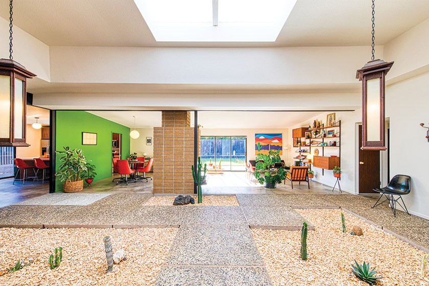 Atrium Ranch Home Interior Designs