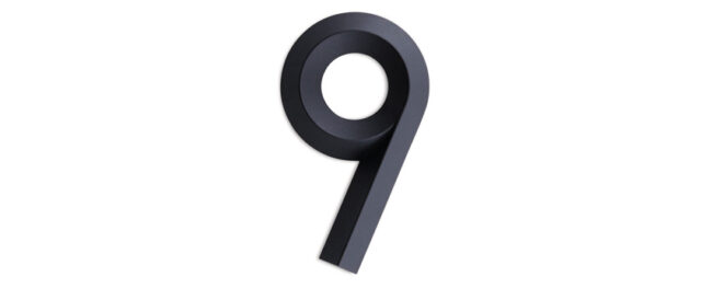 8 MCM Address Numbers and Plaques for Curb Appeal - Atomic Ranch