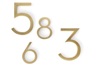 8 MCM Address Numbers and Plaques for Curb Appeal - Atomic Ranch