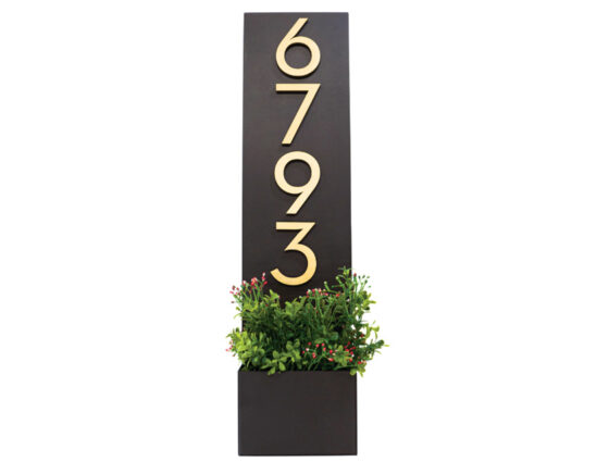 8 MCM Address Numbers and Plaques for Curb Appeal - Atomic Ranch