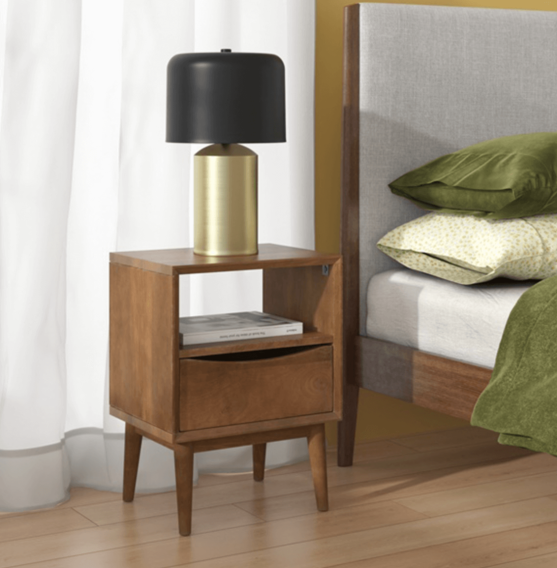 MCM-Inspired Small Space Nightstands - Atomic Ranch