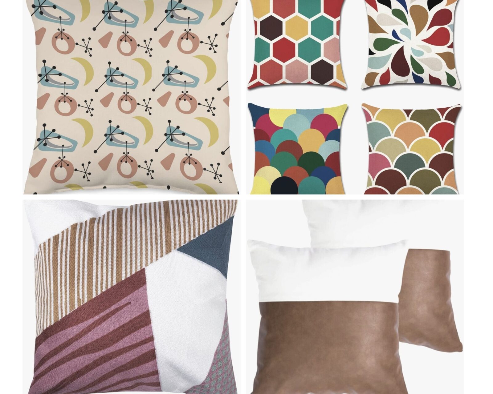 6 Mid Century Modern Throw Pillows From Amazon - Atomic Ranch