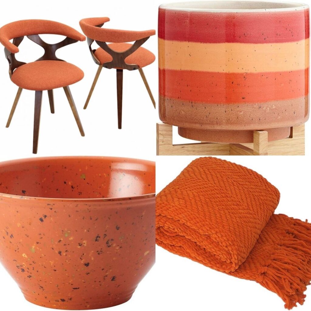 Fire Up the Fall Color With These Burnt Orange Picks - Home