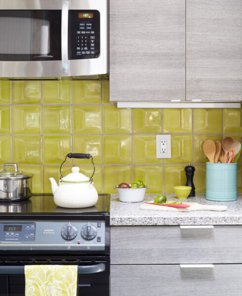 Hexagon Haus: A Colorful Condo in Mammoth Lakes, California - Atomic Ranch