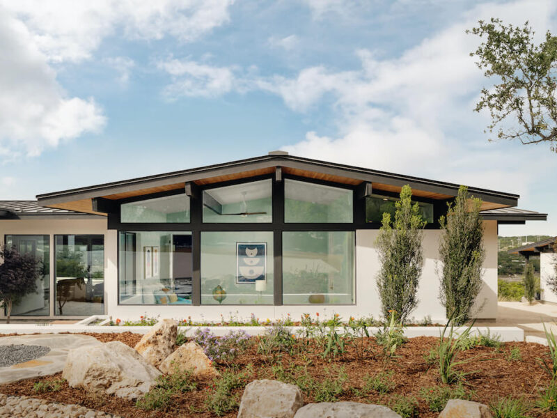 Mid Century Modern Landscaping in a Midwestern Climate - Home