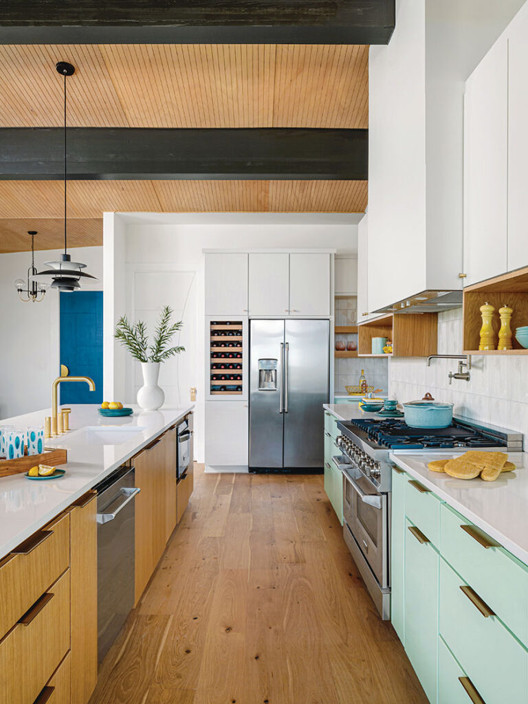 Retracing Mid Century: Project House Austin's Kitchen and Dining Room ...