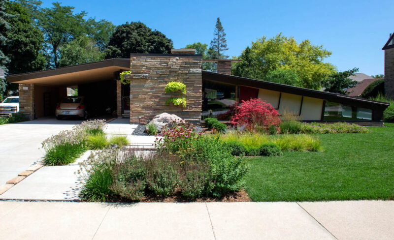 Mid Century Modern Landscaping in a Midwestern Climate - Atomic Ranch