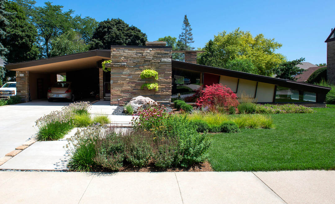 Mid Century Modern Homes Landscaping
