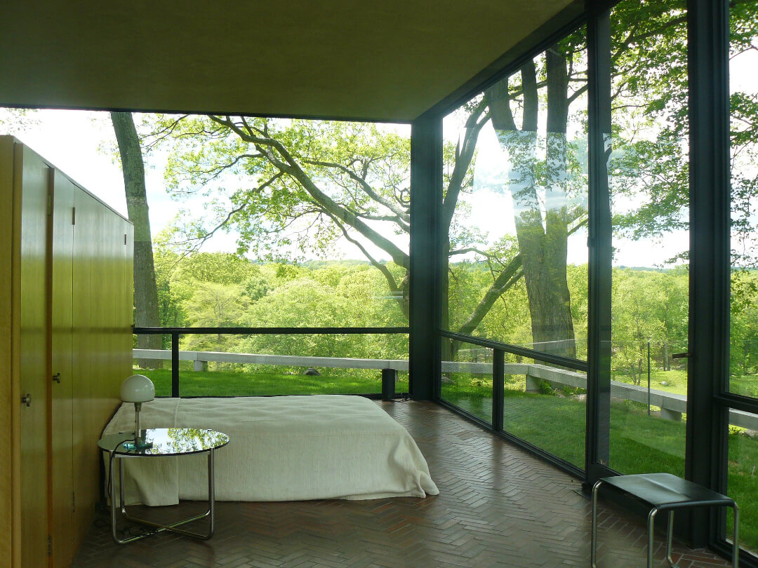 Arquitectura E Interiorismo Philip Johnson Glass House