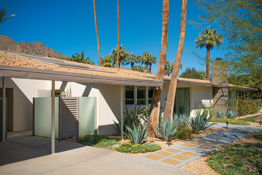 1950s Ranch Home Elevations Mid Century Modern House Plans | Mid Mod