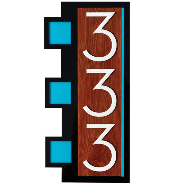 Mid Mod House Numbers: Nifty Numerals - Home