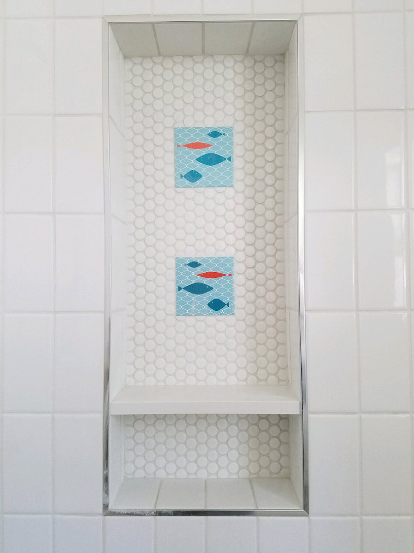 Mid Century Modern Bathroom Tile - Atomic Ranch