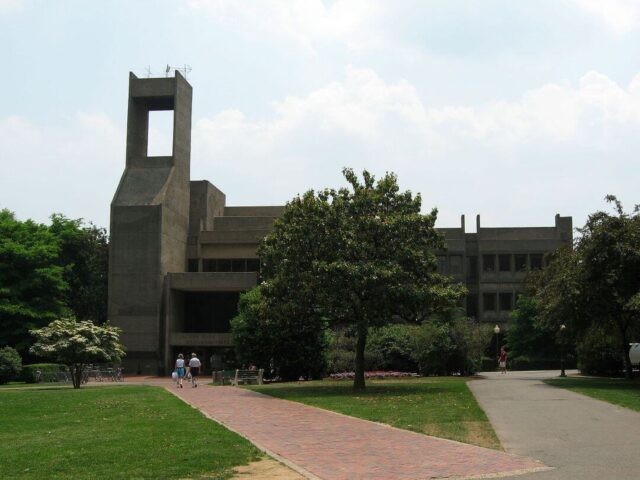 Lauinger Library: A Brutalist Take on Romanesque Design - Atomic Ranch