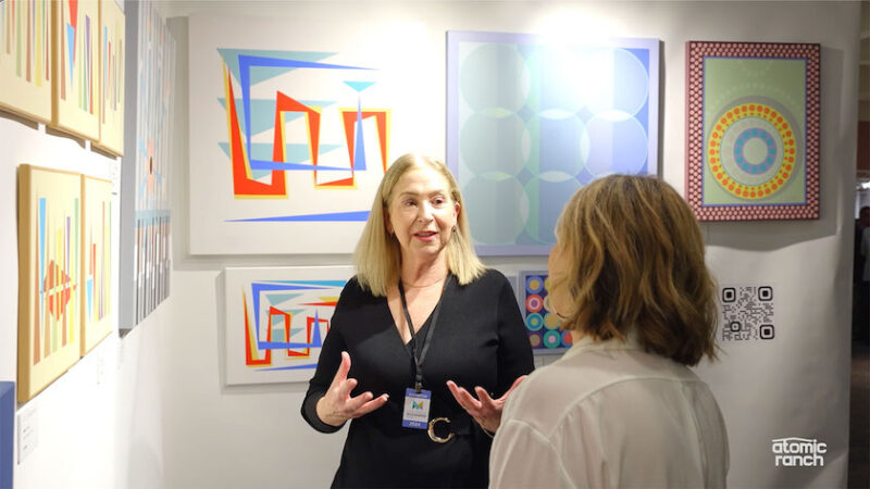 Art For the Mid Century Modern Home: Joan Banks - Atomic Ranch