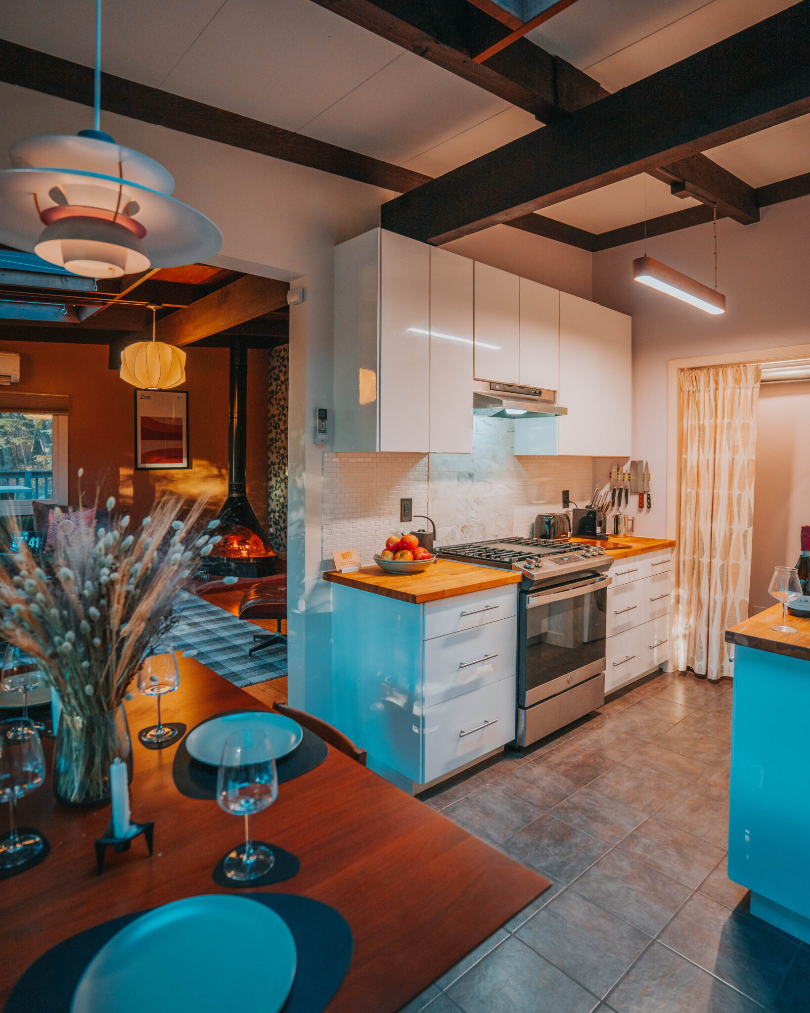 A Neglected Ranch Deck Home Elevated to Colorful MCM Gem - Atomic Ranch