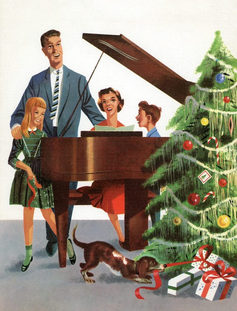 Christmases Of Decades Past—The Holidays of the Mid Century