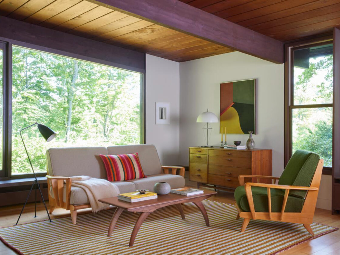 Hollywood-Authentic Mid-Century Modern Wallpaper: Astek Home Brings ...